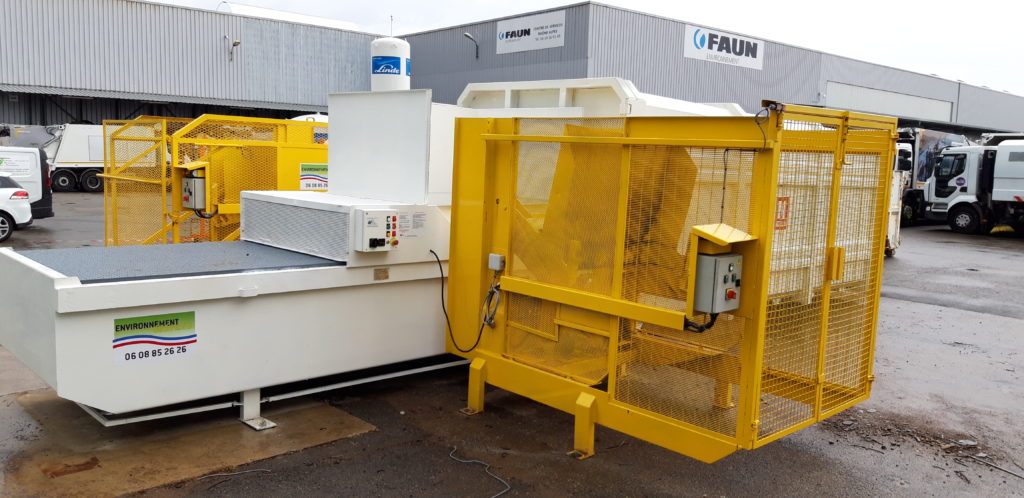 Compacteur cartons industriel